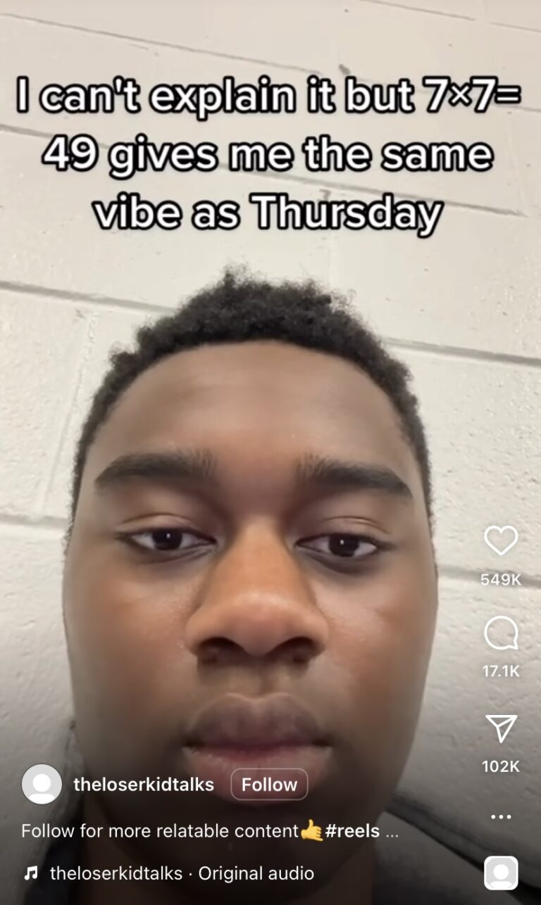 Why 7x7=49 Has Thursday Vibes